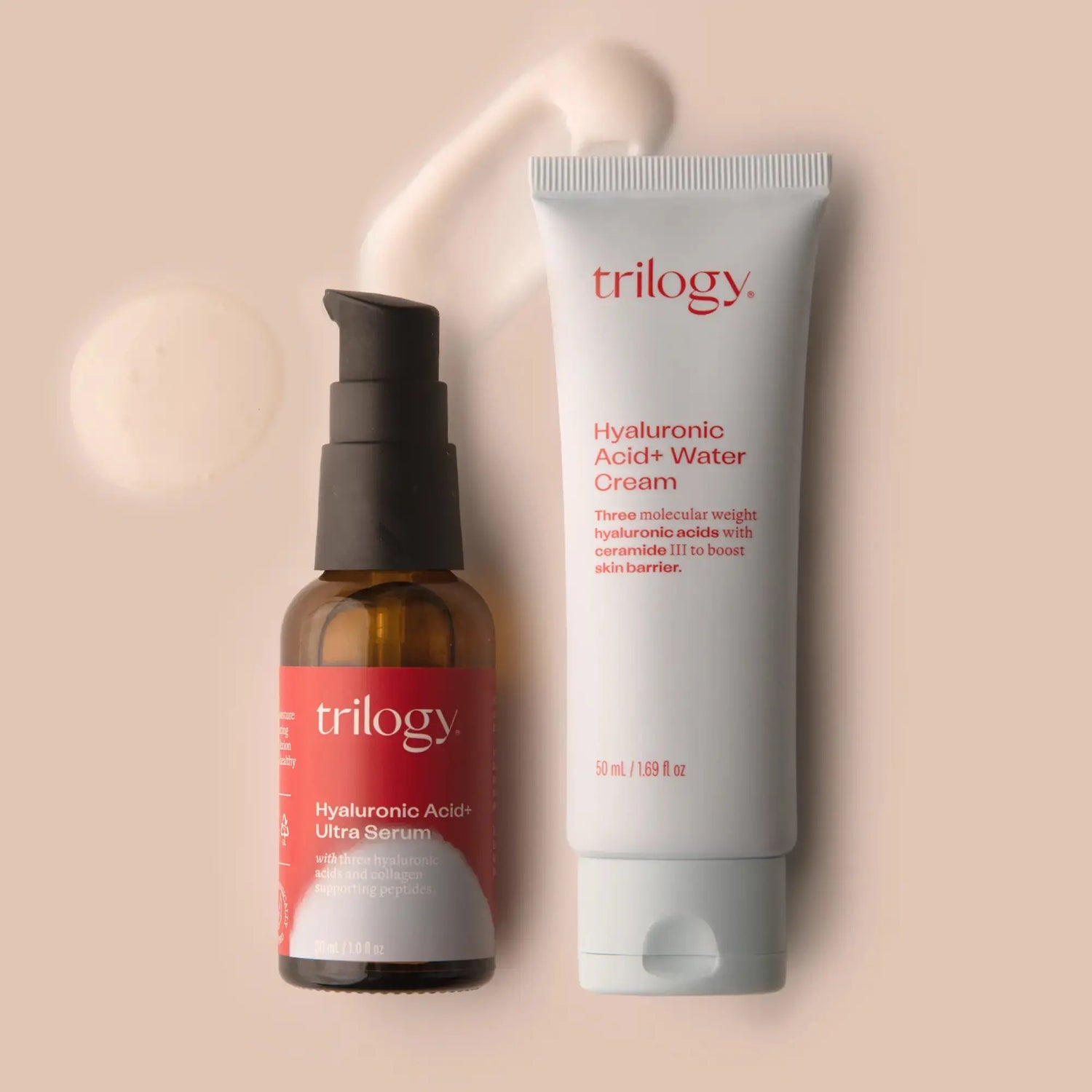 Hyaluronic Acid+ Duo – Deep Hydration & Barrier Support | Trilogy Skincare